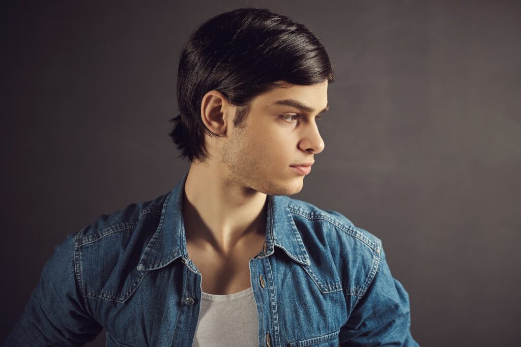 Sideburns Men Process with Hair Transplant Methods